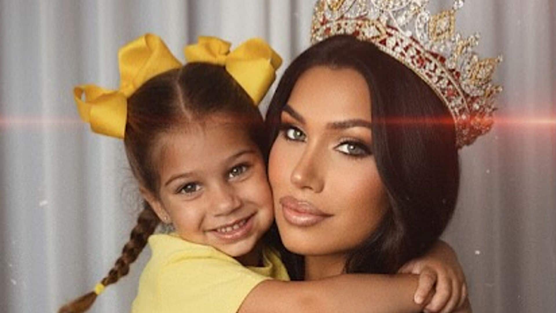 Miss Universe Cuba, Lina Luaces, abraza a su niña interior con un ...