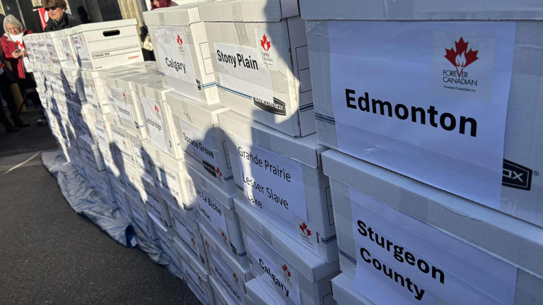 Plus de 450 000 signatures pour tenter de maintenir l’unité de l ...