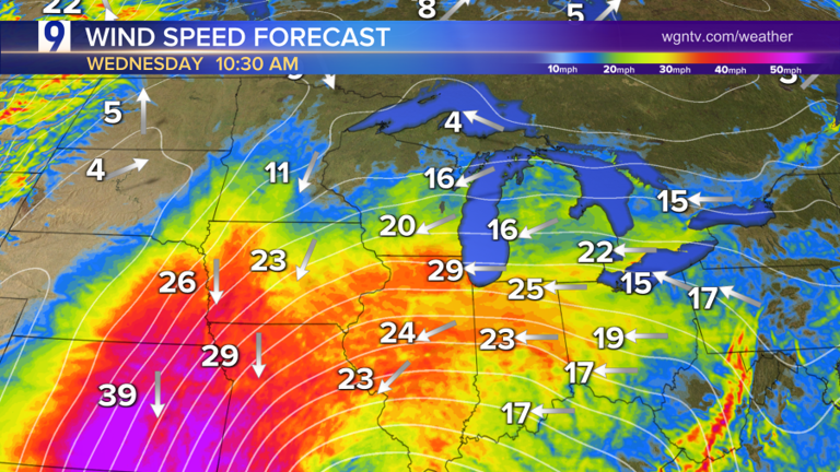 Forecast: Stretch of breezy conditions, seasonable temps continues