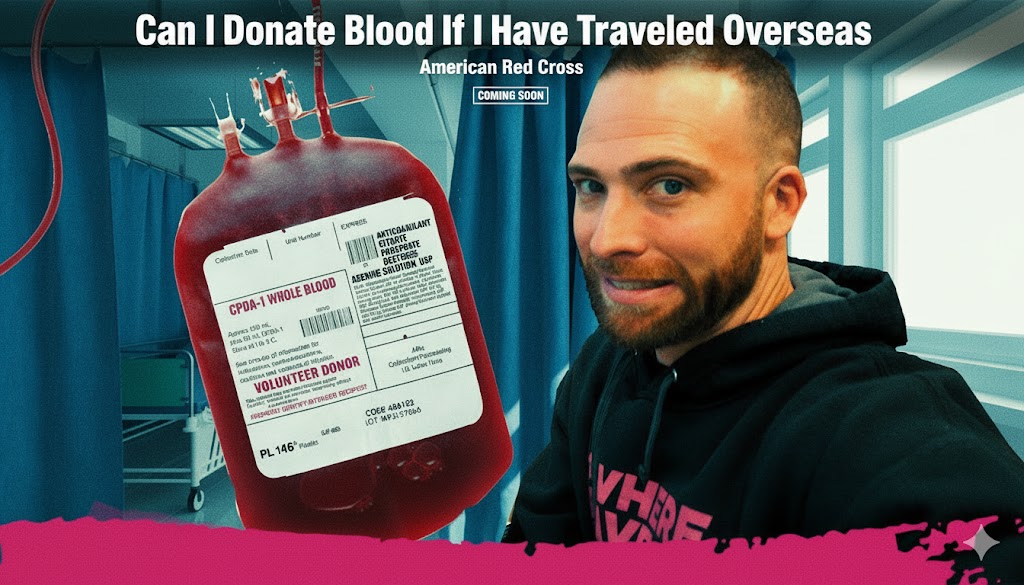 Can I Donate Blood If I Have Traveled Overseas - American Red Cross