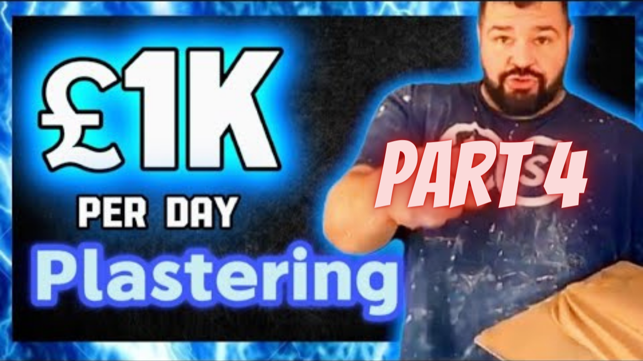 How to Make £1000 a Day Plastering Over Artex – Step-by-Step Guide Part 4