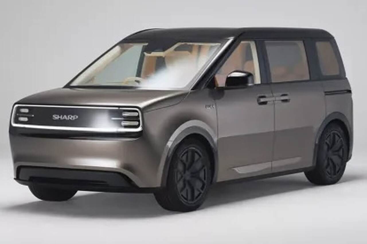 La marque d’électroménager Sharp présente sa première voiture électrique