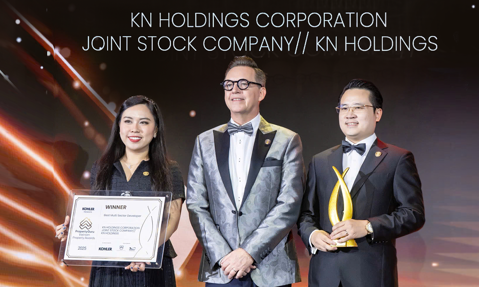 KN Holdings scores hat-trick at Vietnam Property Awards 2025
