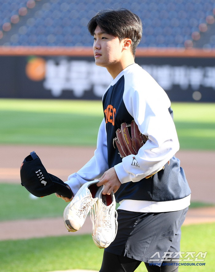 Jung Woo-ju, ready to take the mound again today