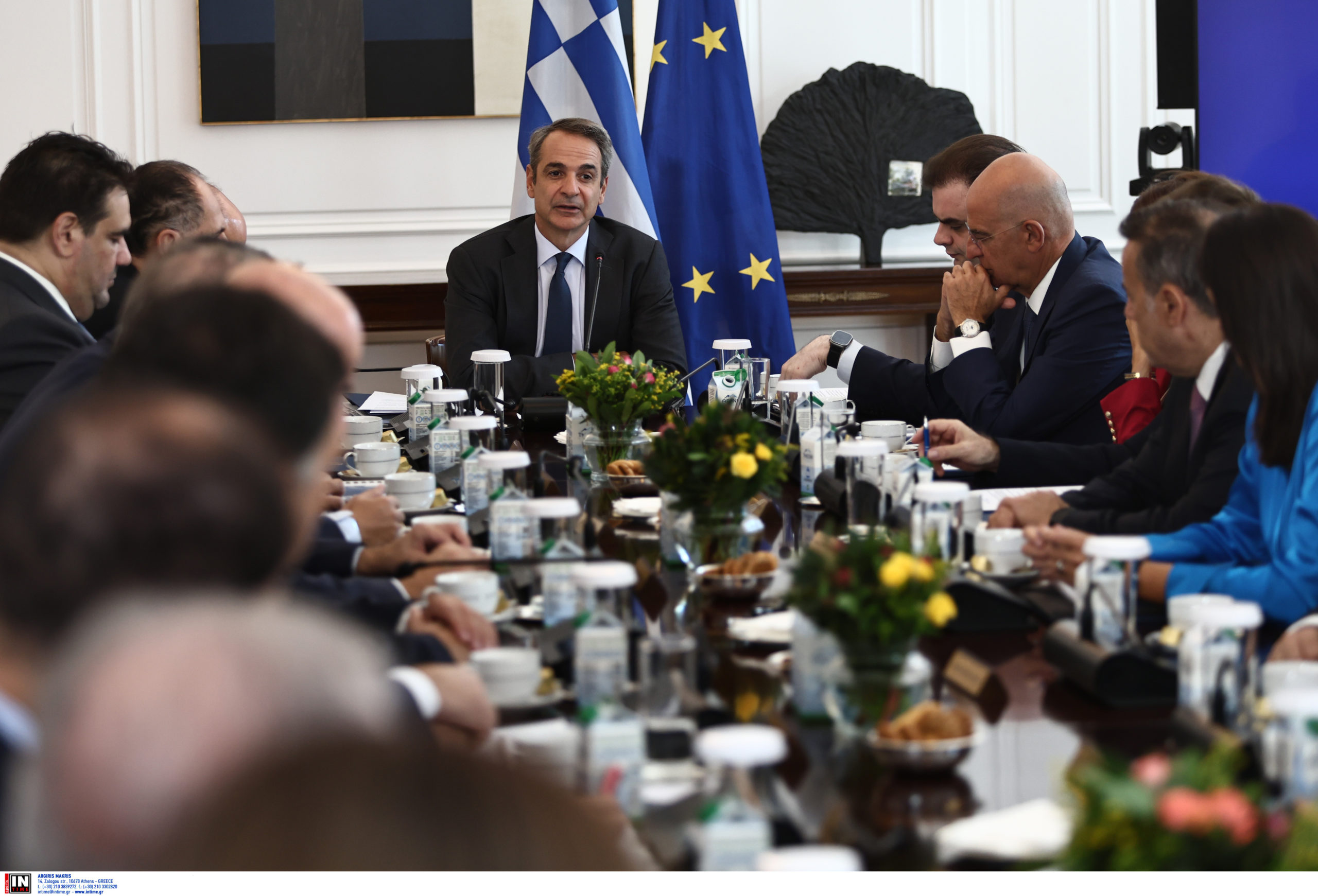 Συνεδριάζει το Υπουργικό Συμβούλιο με επικεφαλής τον Κυριάκο Μητσοτάκη ...