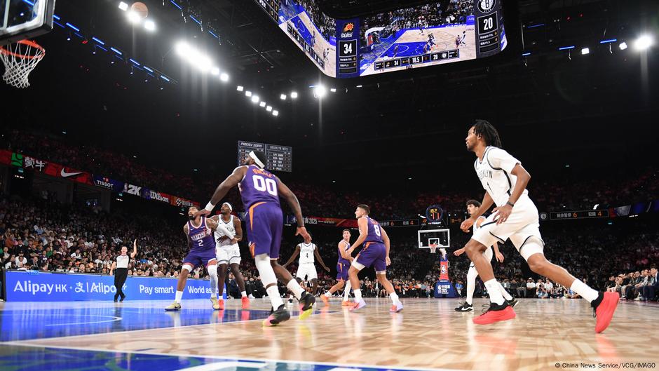 NBA makes tentative return to China as Trump and Xi meet