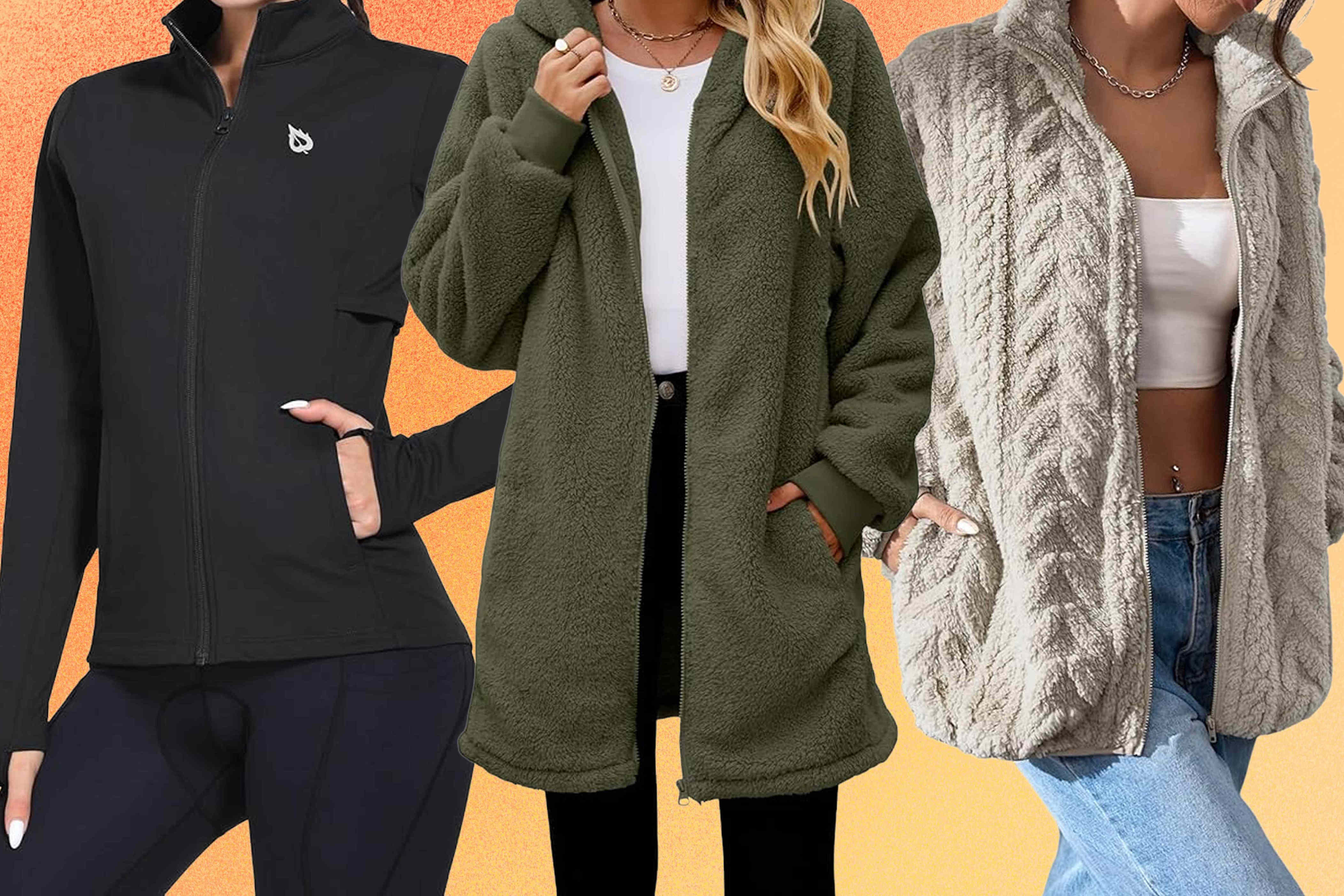 10 Fleece Jackets From Amazon That Will Keep You Warm Without ...