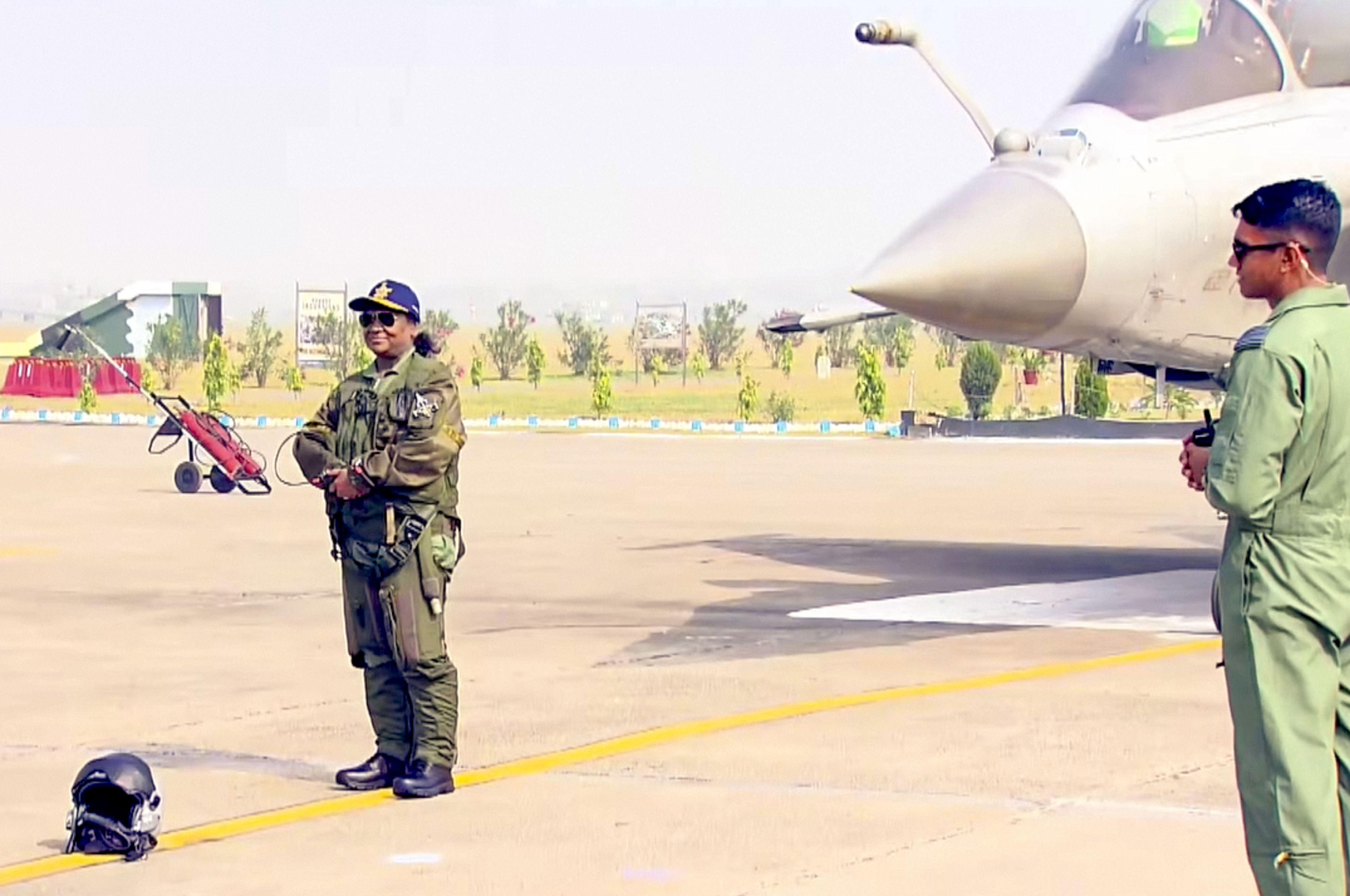 President Murmu takes sortie in Rafale fighter jet
