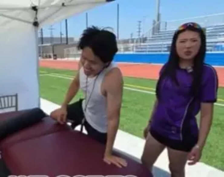 Who is Nina Lin? Old video of TikTok star giving massage to Disguised ...