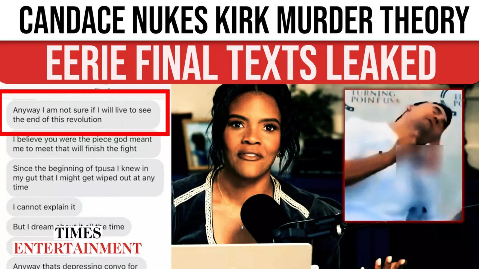 Candace Owens EXPLODES: Leaks Charlie Kirk’s Chilling ‘Death Prediction ...