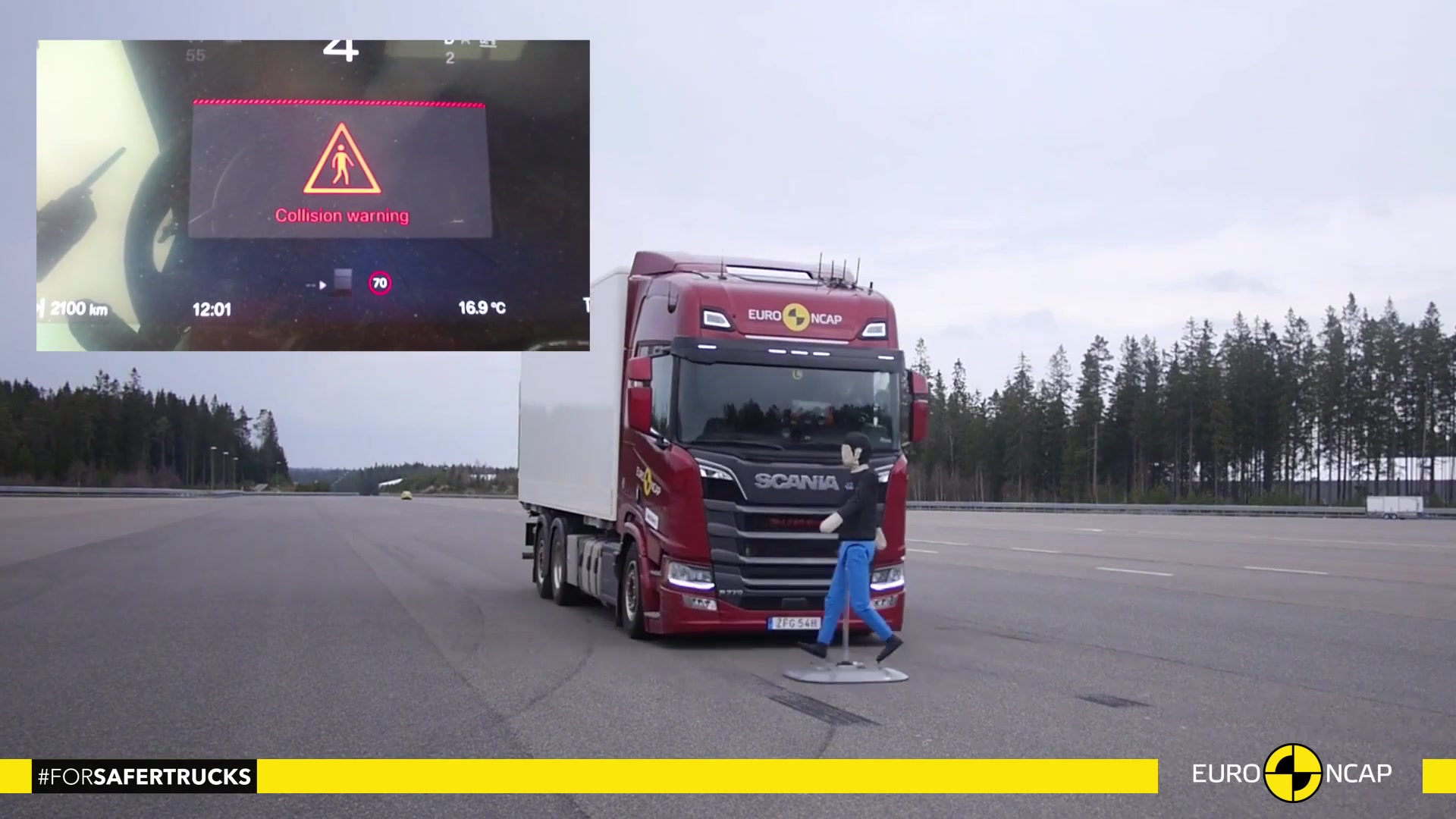 Scania R-series (6x2 Rigid) - Commercial Truck Safety Tests - 2025