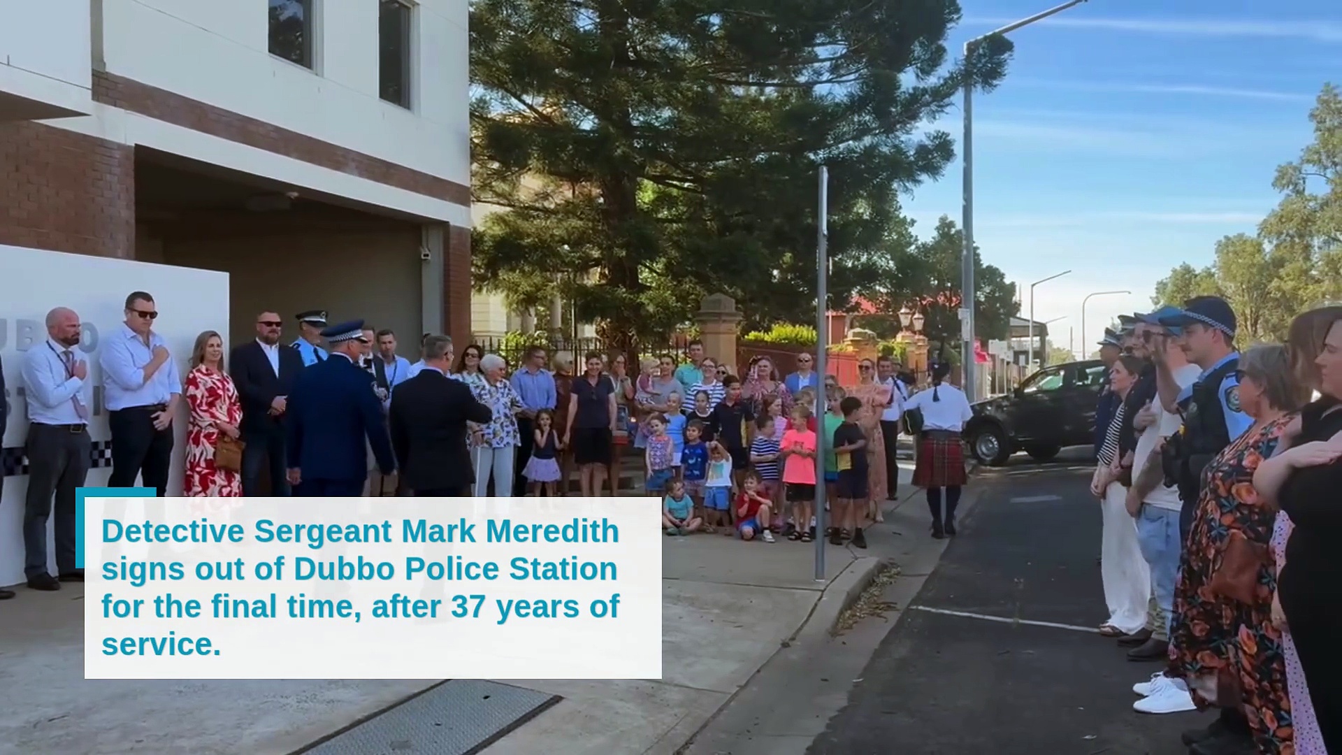 Detective Sergeant Mark Meredith's last day on the job | Daily Liberal ...
