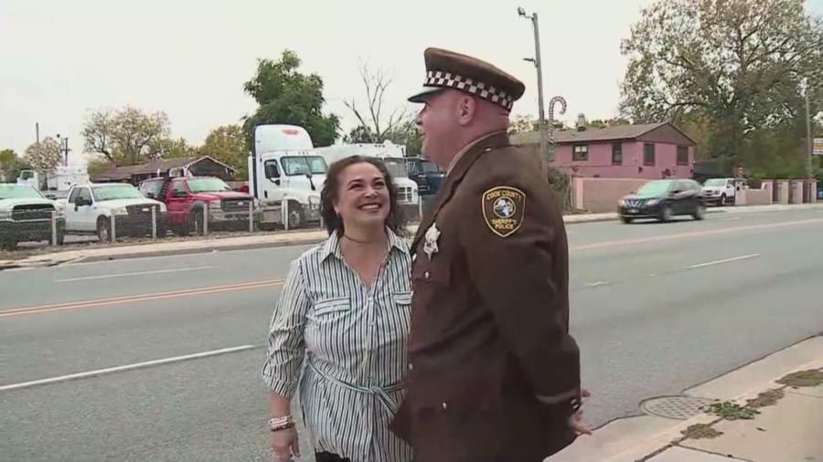 Cook County sheriff’s police officer and choking driver he helped save ...