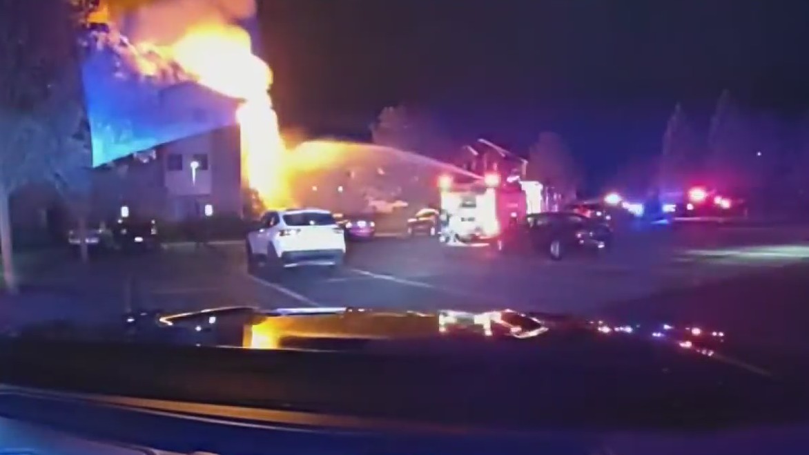 Police release footage of fire rescue at Southgate senior living facility