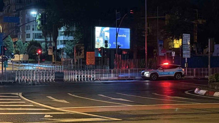 Vatan Caddesi Cumhuriyet Bayramı kutlamaları öncesi trafiğe kapatıldı
