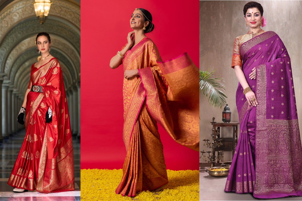 Muga Silk Sarees – The Golden Heritage of Assam