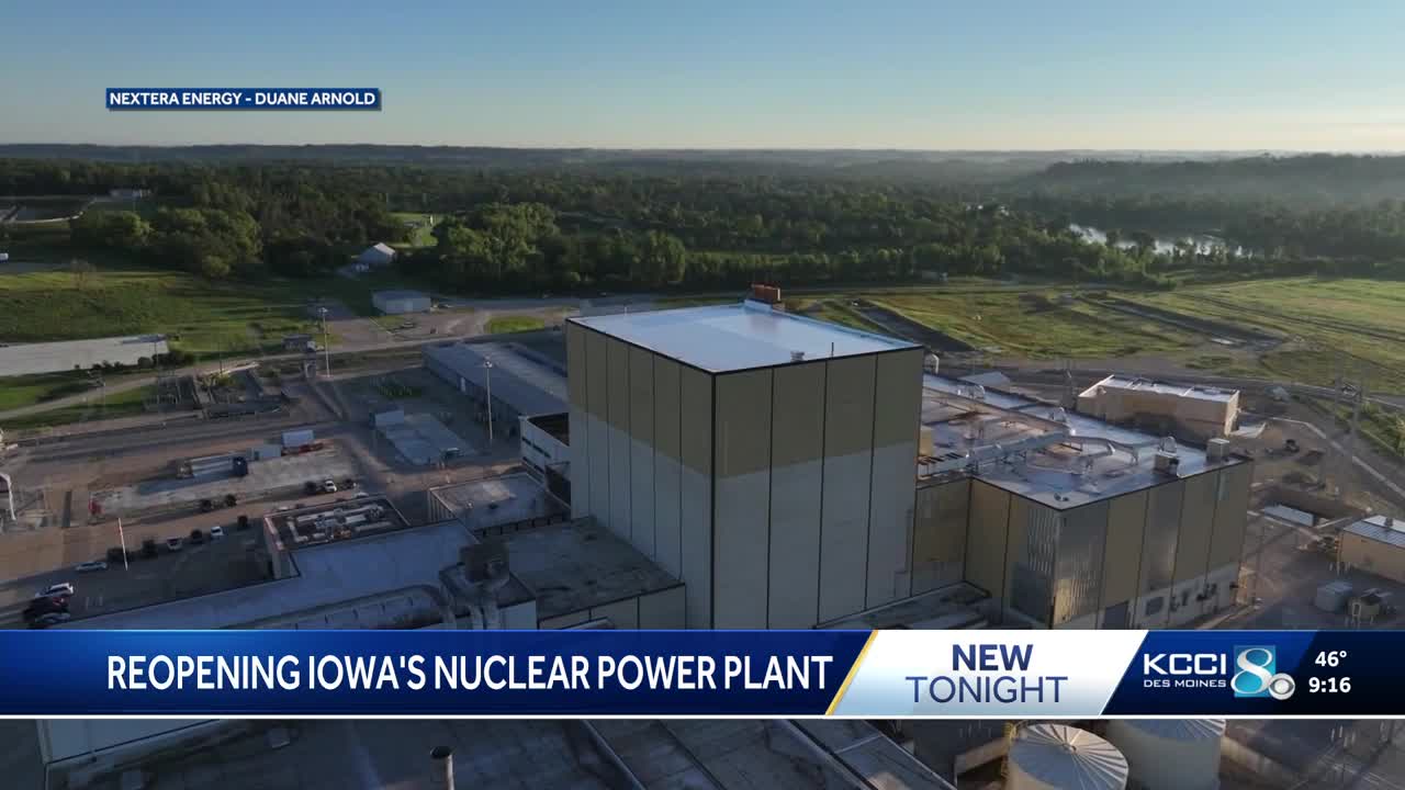 Iowa's nuclear power plant to reopen in partnership with Google