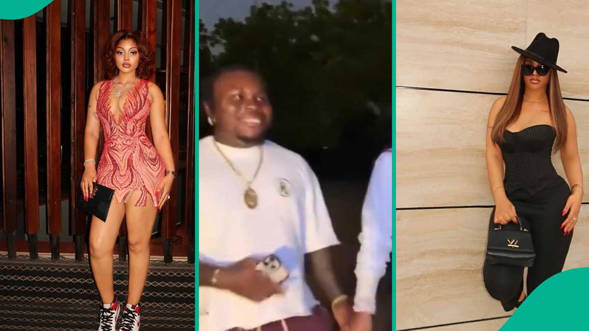 Regina Daniels steps out with mystery man amid marital crisis, video ...