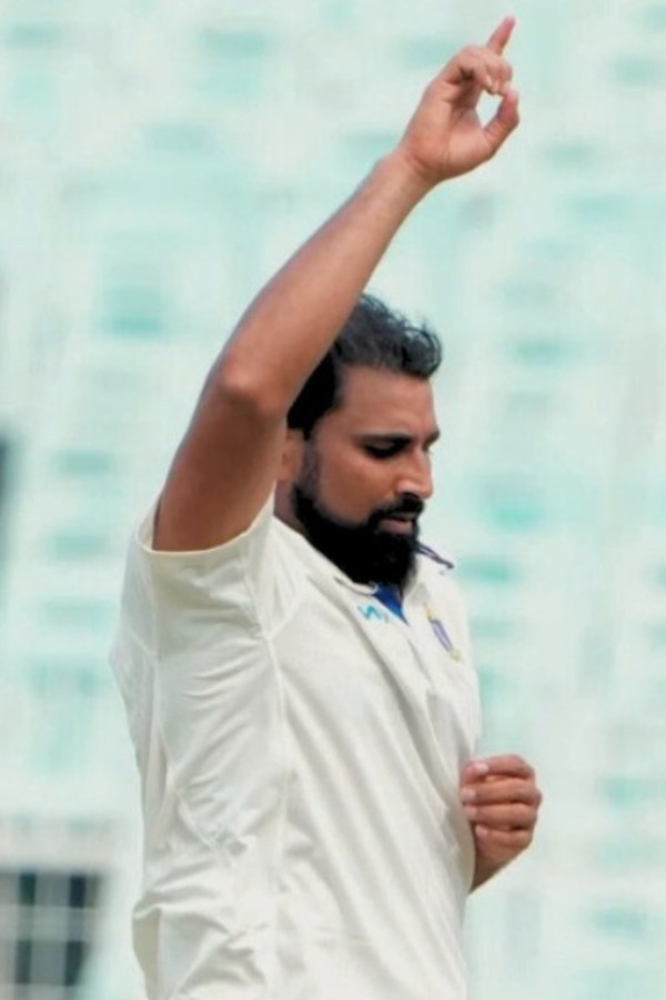 Mohammed Shami Takes 5-Wicket Haul in Ranji Trophy; Sends Special ...