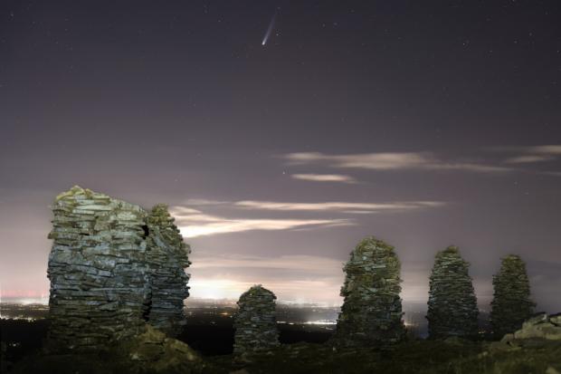 Camera Club member share stunning images of comet flying past Earth