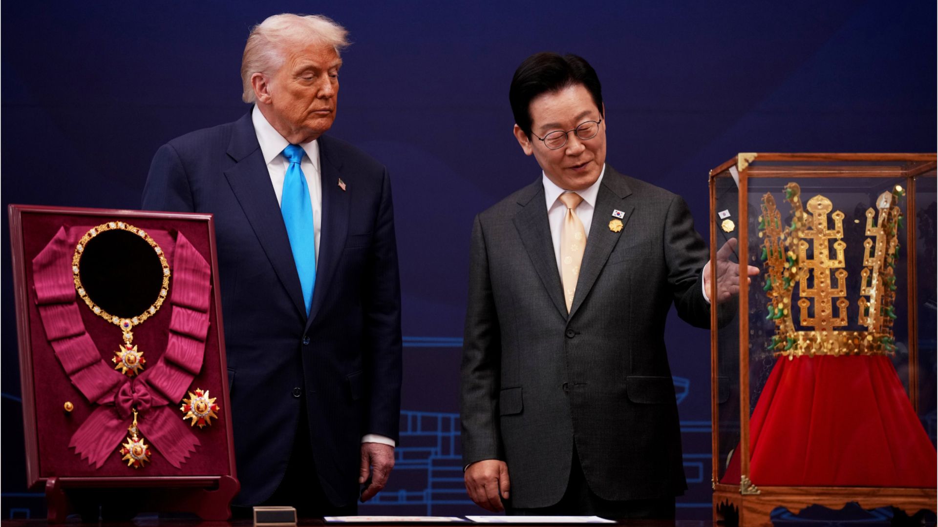 Trump Honored with South Korea's Highest Award During Asia Visit