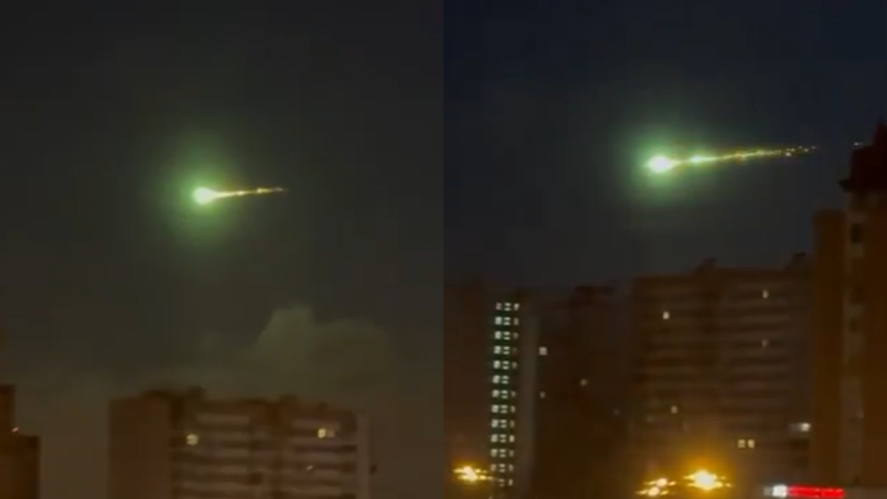 Mysterious Green Fireball Over Moscow’s Night Sky Sparks ‘UFO ...