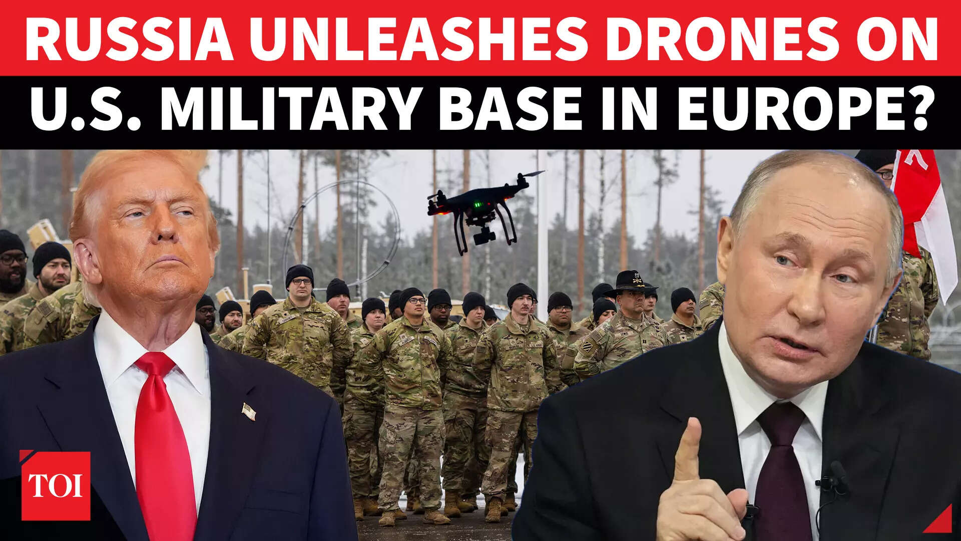 Mystery Drone Spotted Near US Base In Estonia; Putin 'Tests' NATO ...