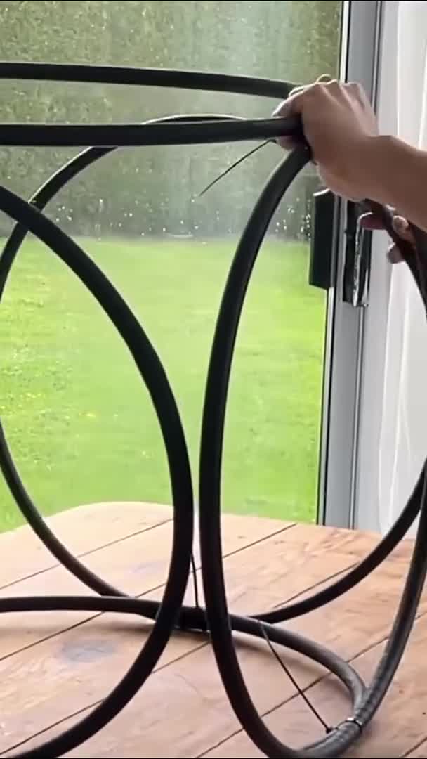 Grab a Dollar Tree hula hoop...🤯