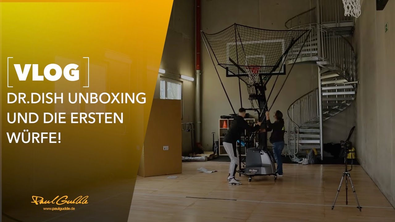 DR. DISH unboxing und die ersten Würfe