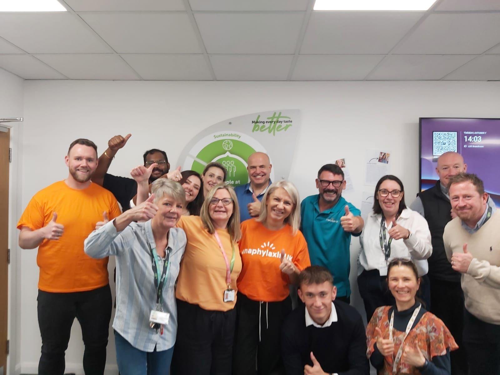 Greencore sites unite to support Anaphylaxis Awareness Week, raising £ ...