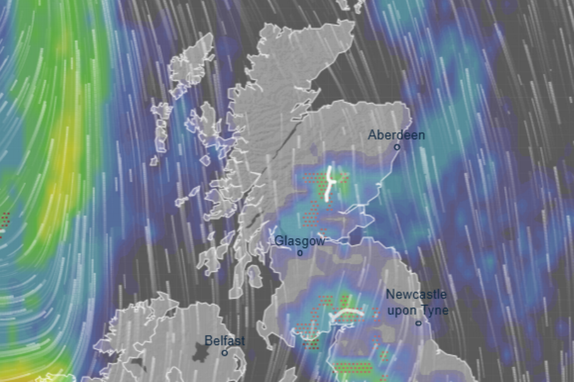 Weather maps show exact parts of Scotland to see thunderstorms on Halloween