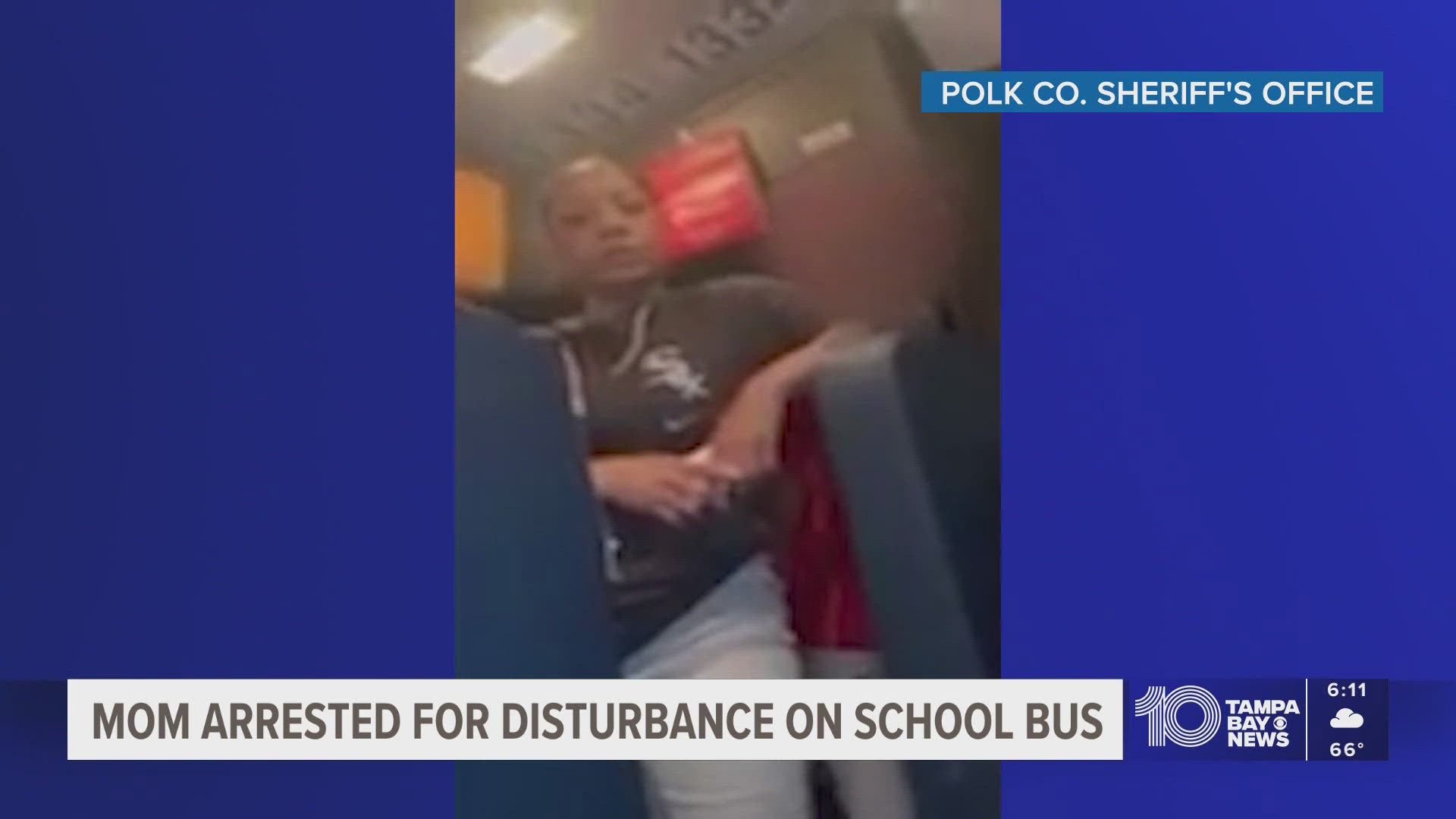 VIDEO: Davenport mom arrested for boarding school bus, yelling at ...
