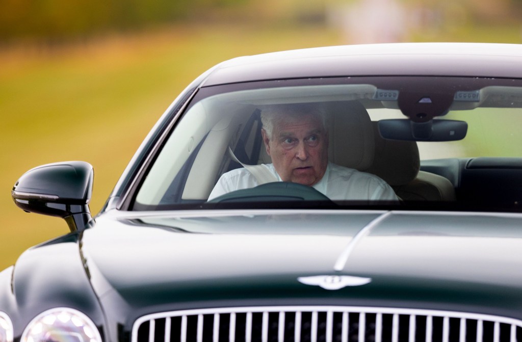 Prince Andrew makes change to £115,000 car in another step back from royals