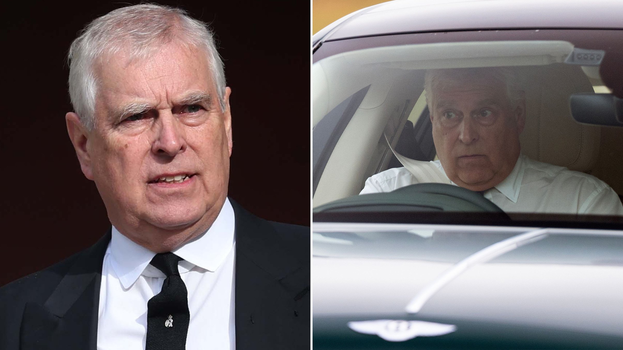 Prince Andrew drops his Duke of York number plates