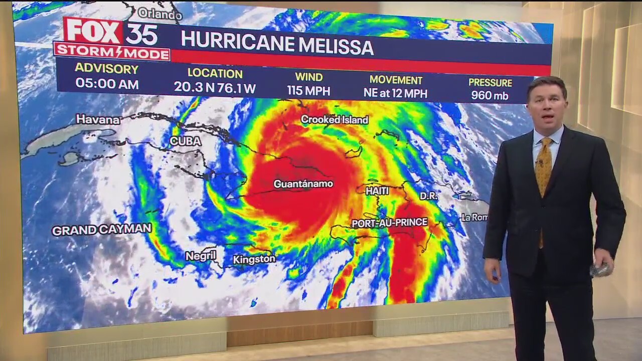 Hurricane Melissa makes landfall in Cuba as a Cat 3 storm