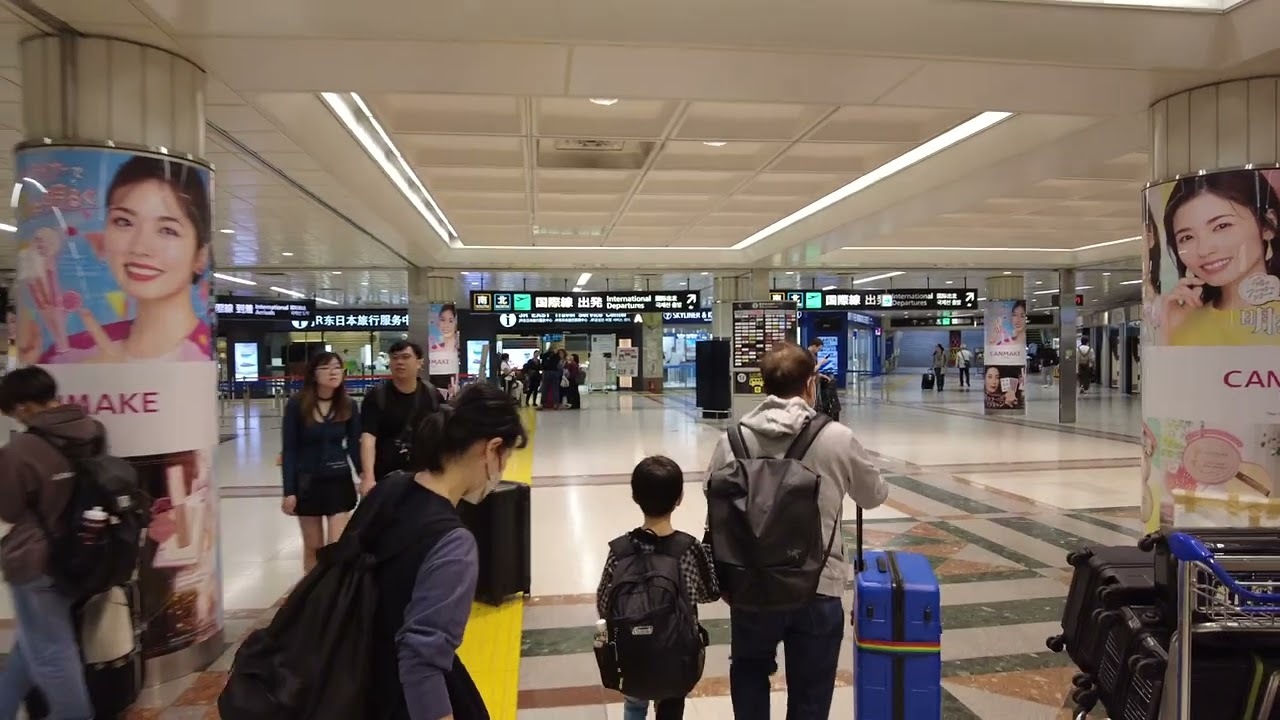 Tokyo Narita Airport Departure Terminal 1 Tour (Full Process) NRT