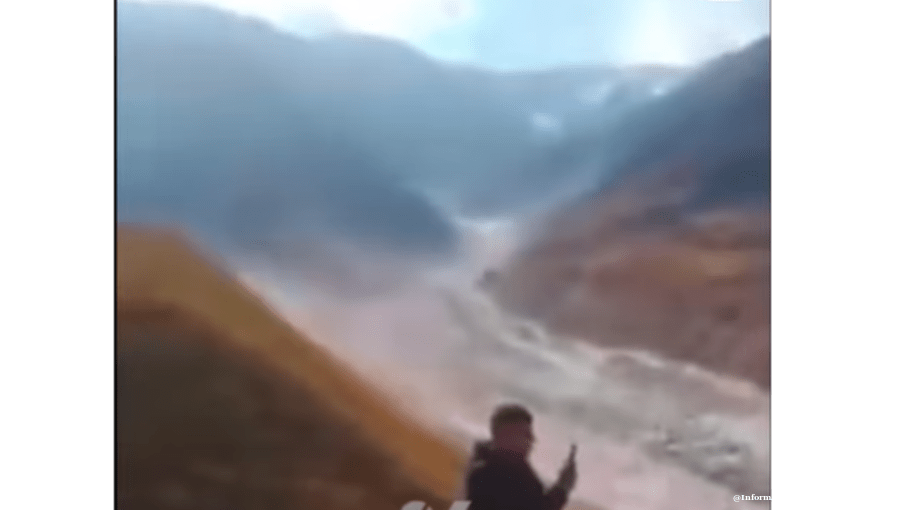 Giant glacier chunk breaks away in Tajikistan, mountain villages put on ...