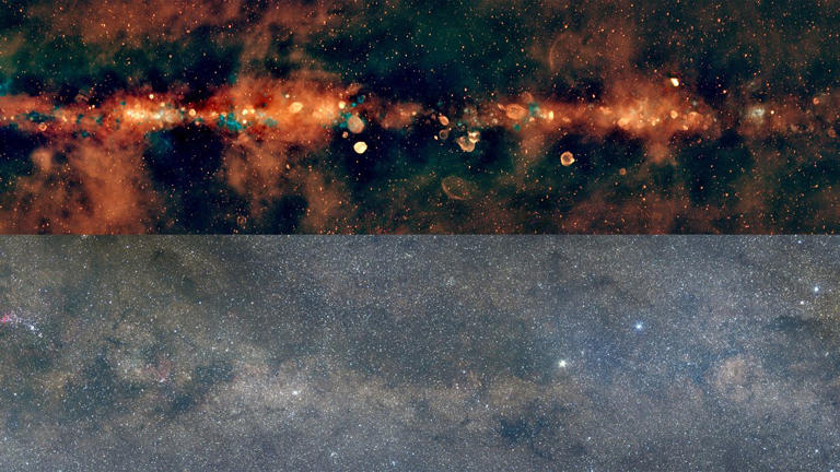 This Is The Largest Radio Color Image Of The Milky Way Ever Assembled ...