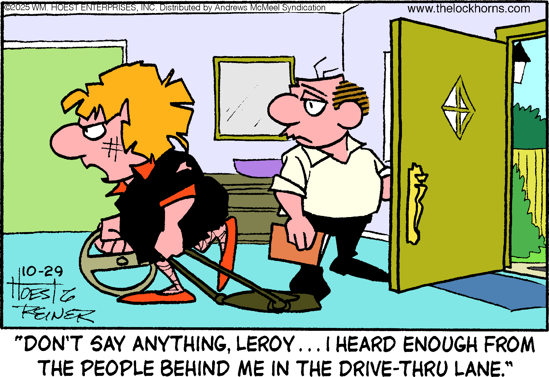 The Lockhorns by Bunny Hoest and John Reiner