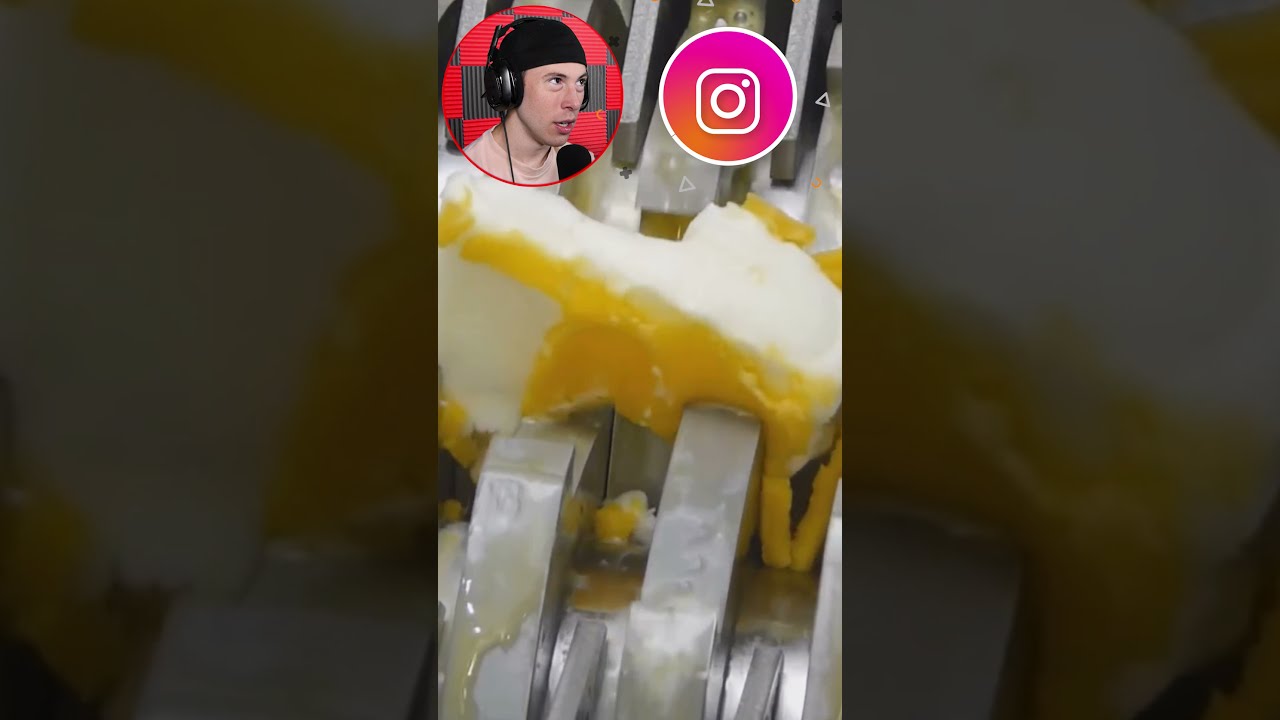 Shredding different types of food for unusual effects