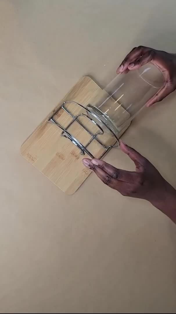 Turn a Dollar Tree cutting board, napkin holder & vase into this! 😳