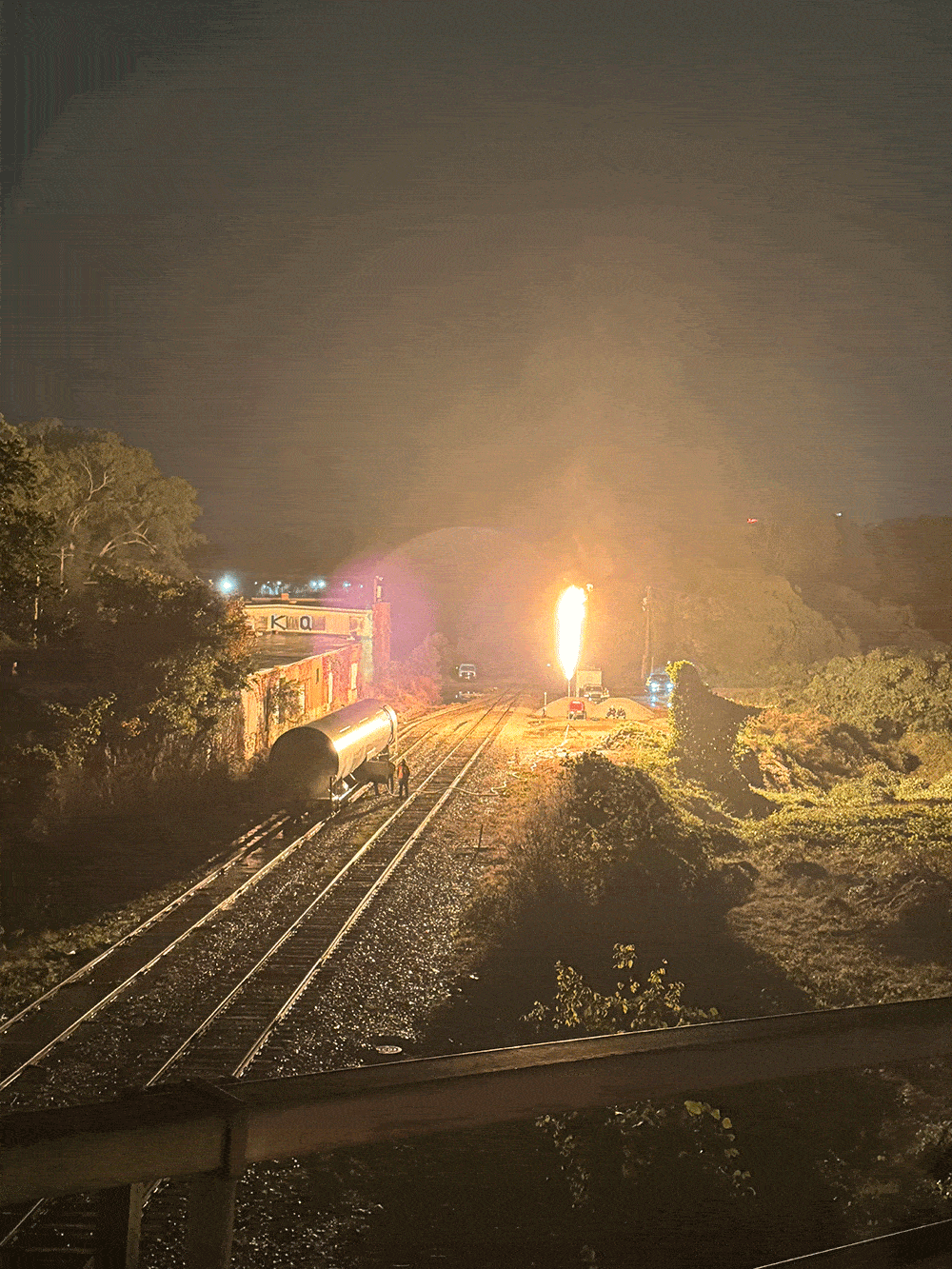 Roads closed in Spartanburg as crews respond to tank car hazard