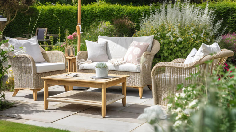 The Small Patio Design Trick That Will Make Your Space Feel Bigger