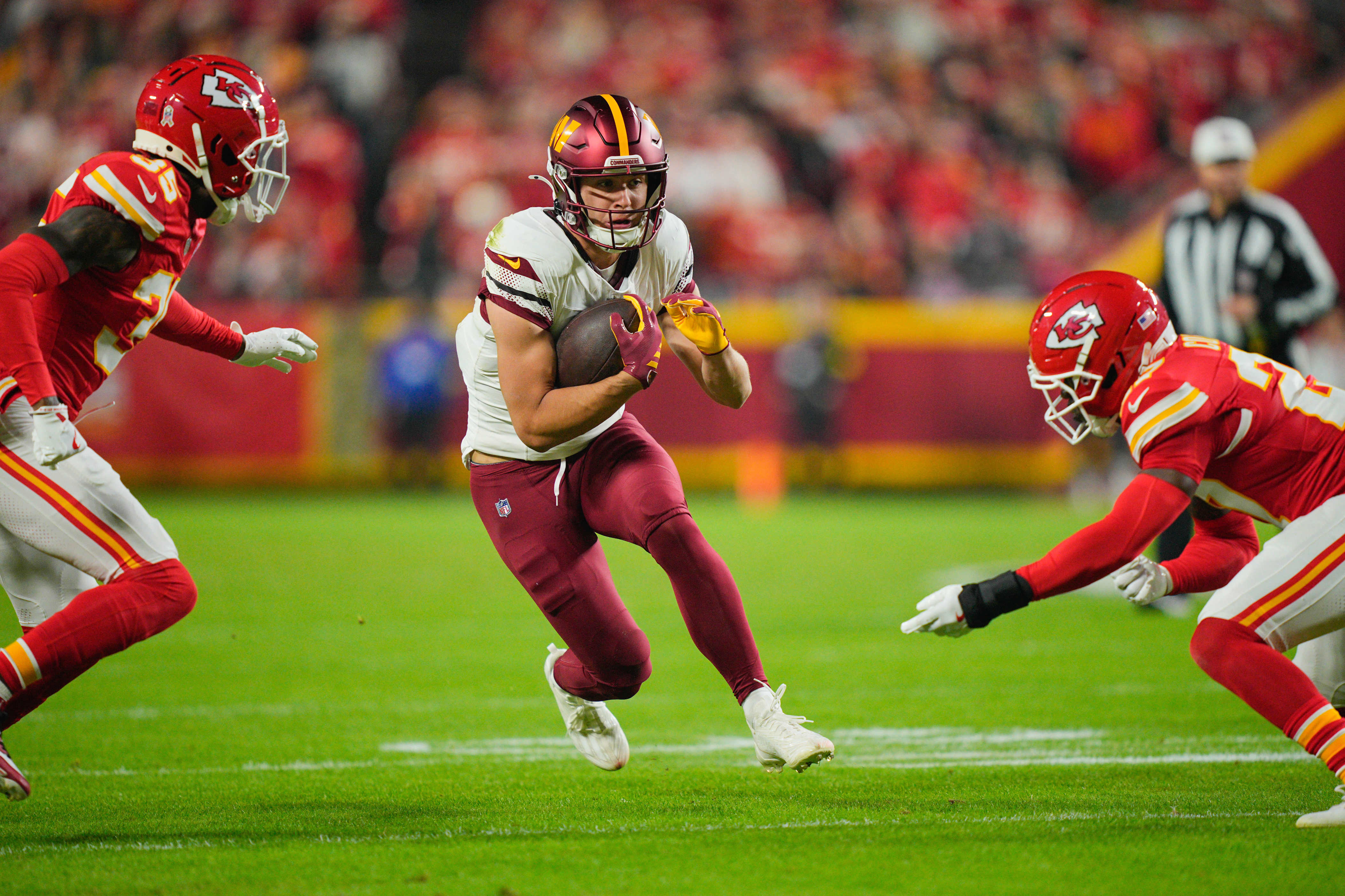 Commanders WR Luke McCaffrey injury update: What's the latest on ...