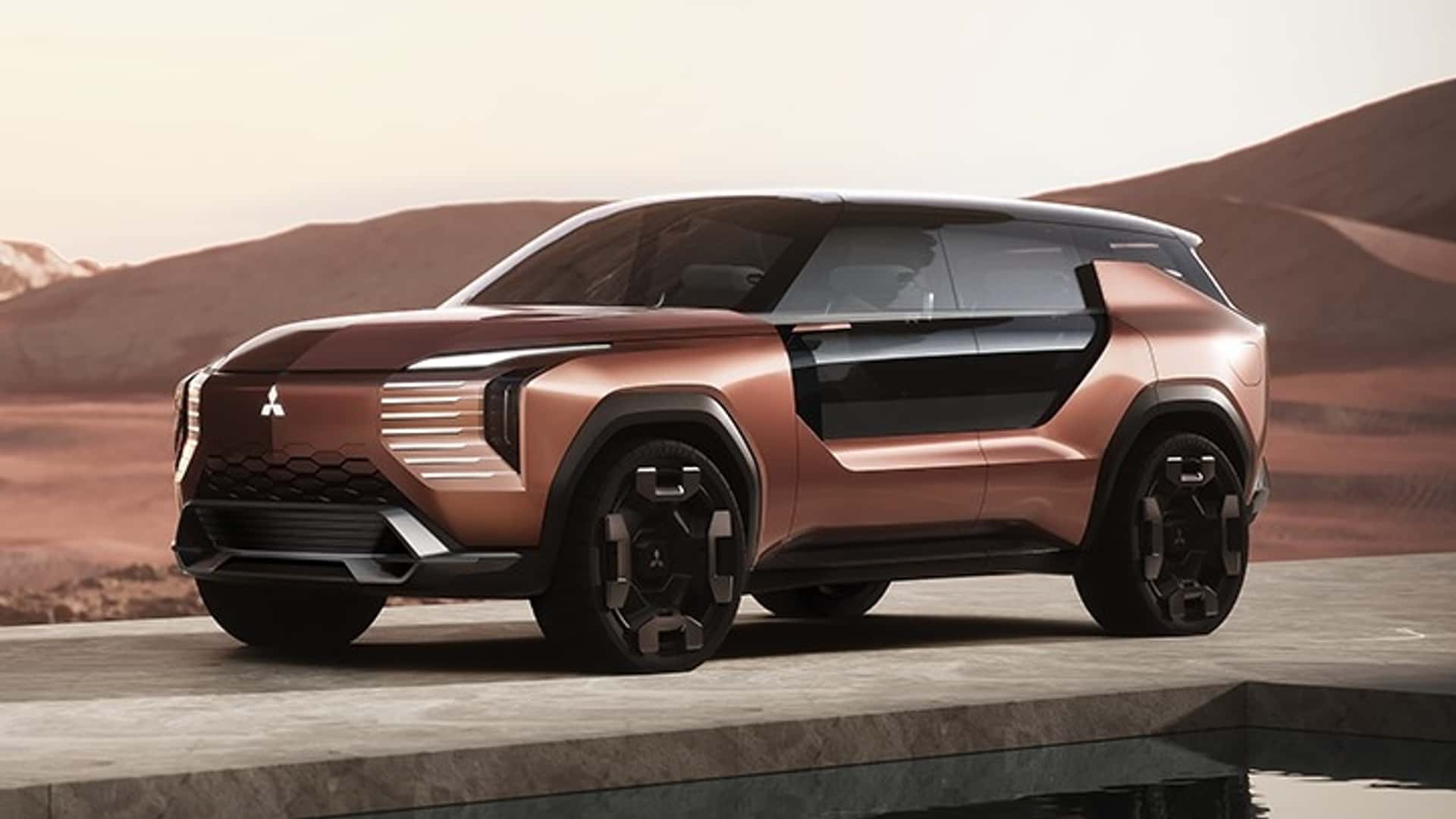 The Mitsubishi Elevance Concept Is a Quad-Motor SUV With a Gas Engine