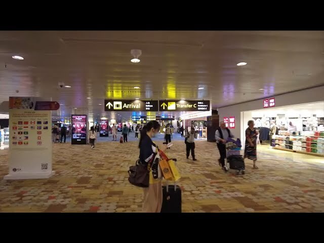 Singapore Airport Arrival Terminal 1 2025 SIN