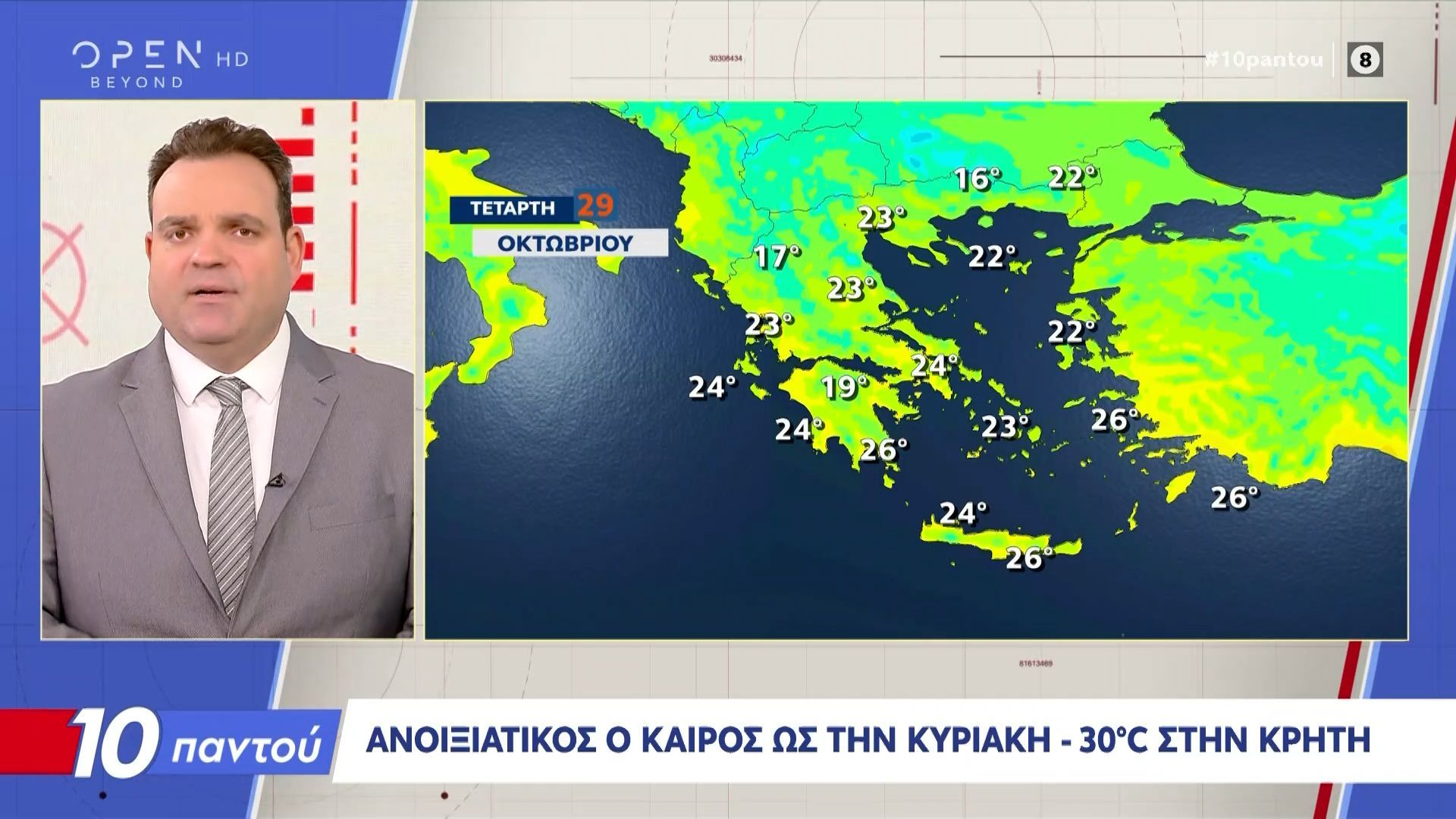 Ανοιξιάτικος ο καιρός ως την Κυριακή