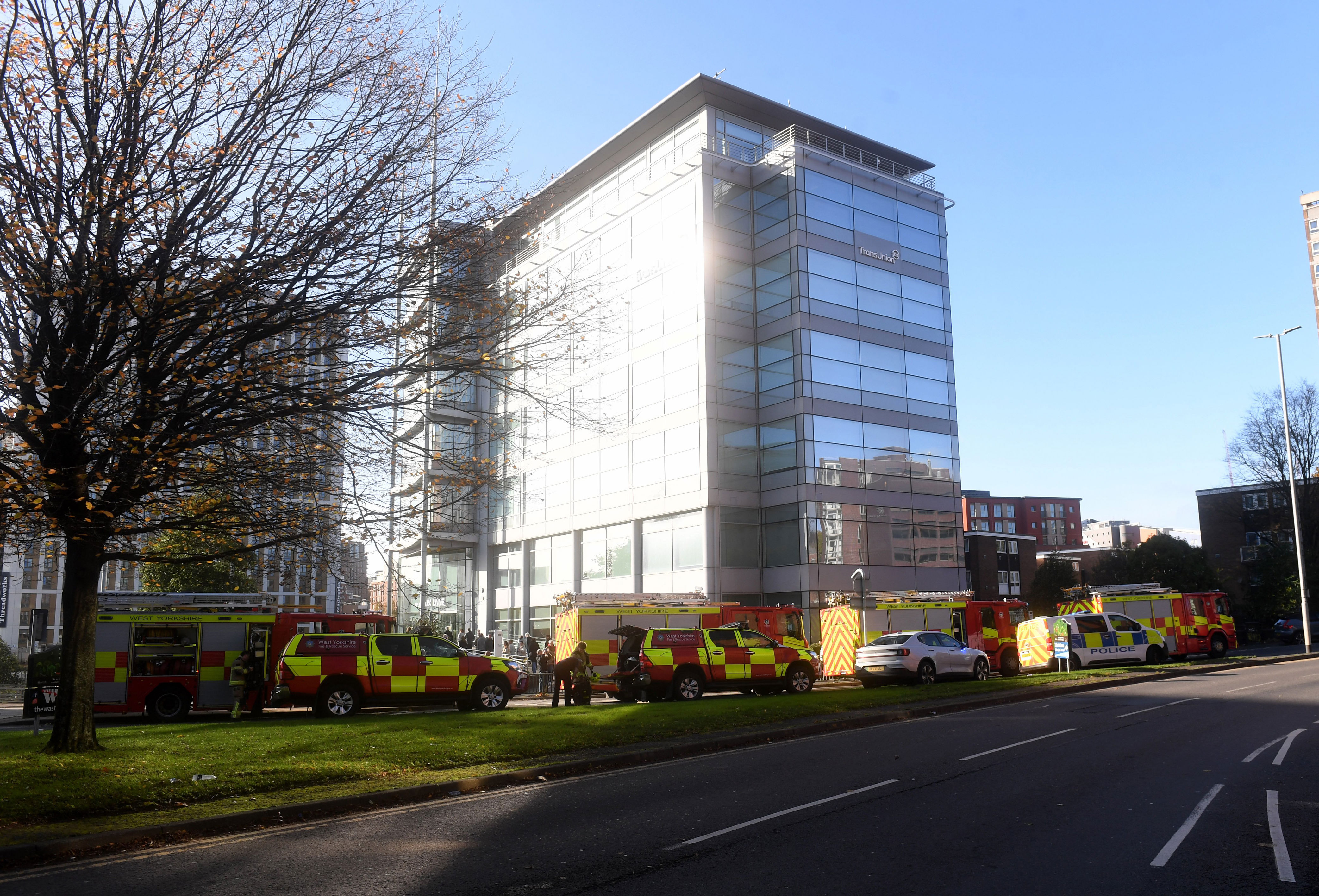 Huge emergency response in Leeds city centre due to building fire at ...
