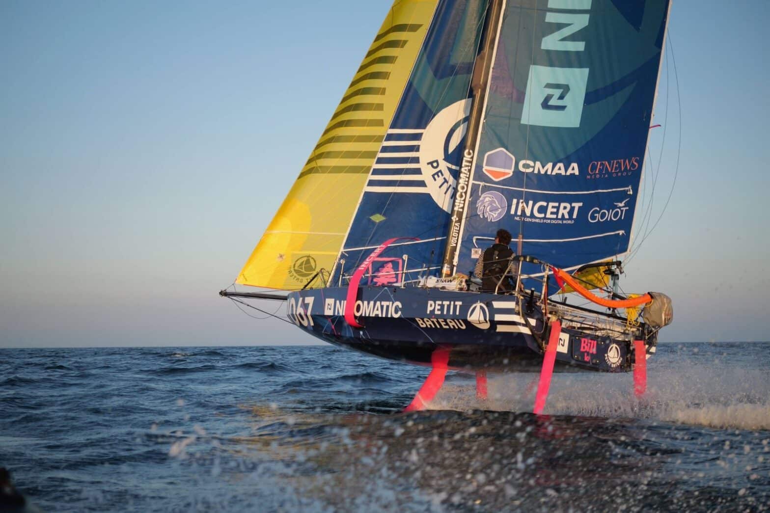 Mini Transat : nouveau record sur 24h pour Benoit Marie et son plan ...