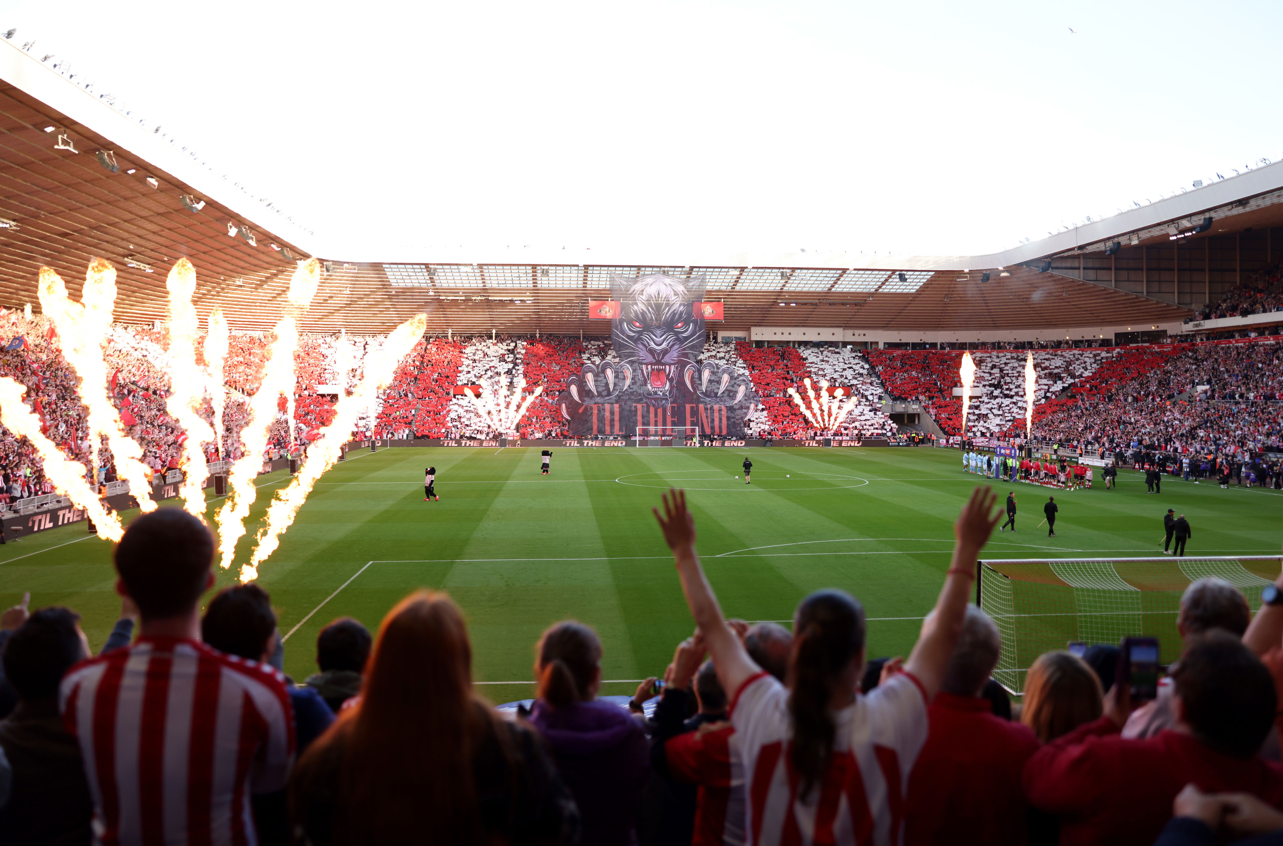 Sunderland's attendances compared to Premier League rivals after ...